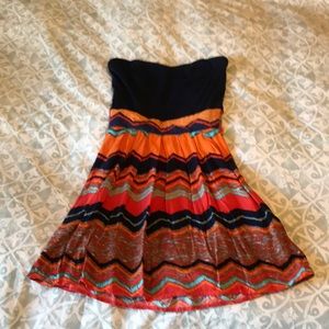 Xhilaration | Dresses | Tube Dress Looks Cute With Turquoise Jewelry ...